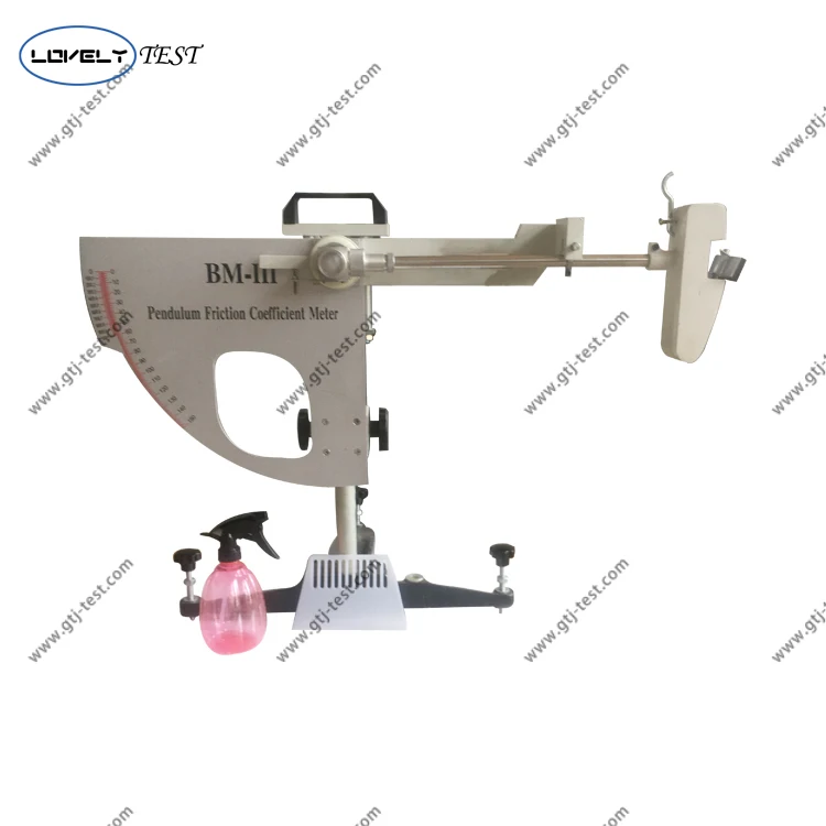 BM-III Portable Pendulum Skid Resistance Tester - Hot Sale