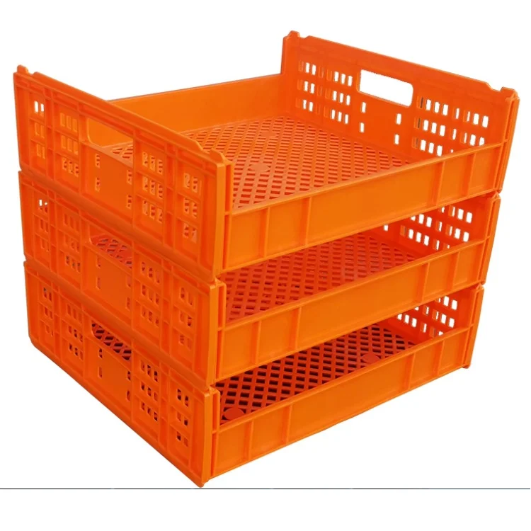 Plastic Bread Crates - Durable, Recyclable, and Stackable
