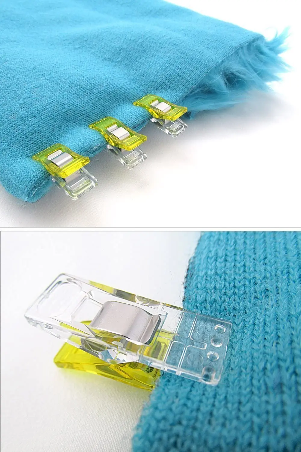 Multipurpose Small Plastic Clips Colorful Cloth Clips For Sewing ...