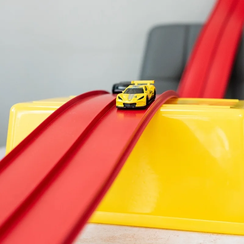 Flexible Race Car Track - Fun Toy for Kids with Suction Cups