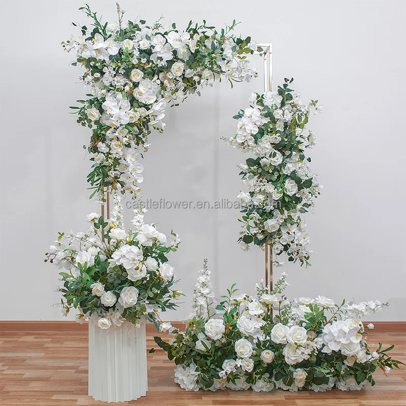 Y-I022 Wedding Props - Elegant Artificial Flower Runners
