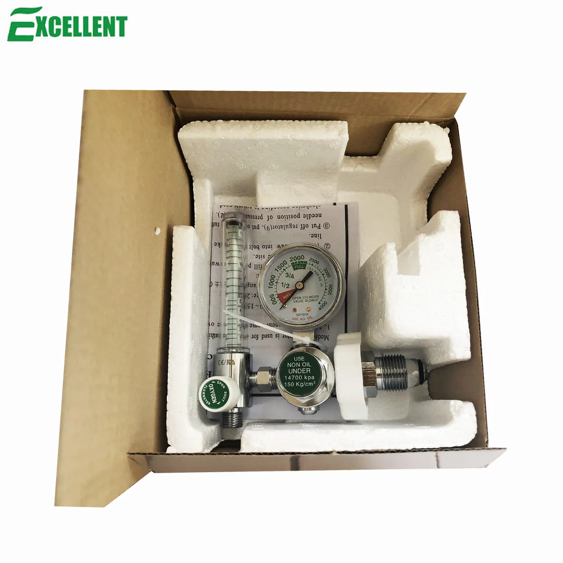 High Quality Brass Medical Oxygen Regulator Oxygen Pressure Regulator ...