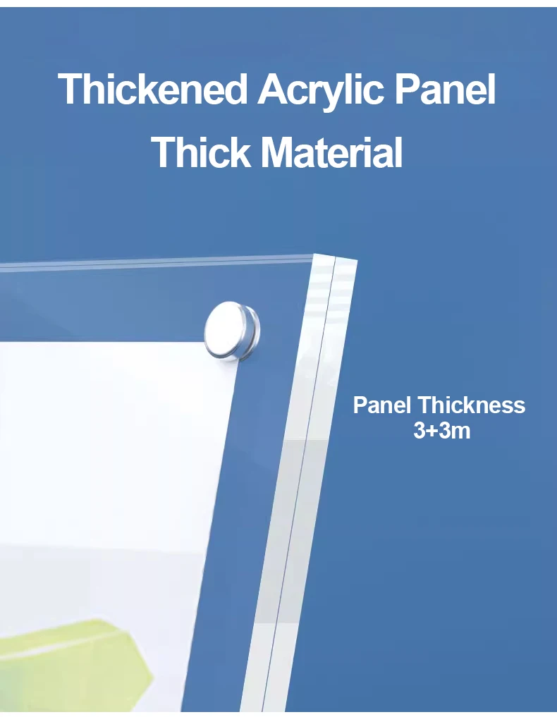 Magnetic Acrylic Sign Holder - Versatile Display Solution