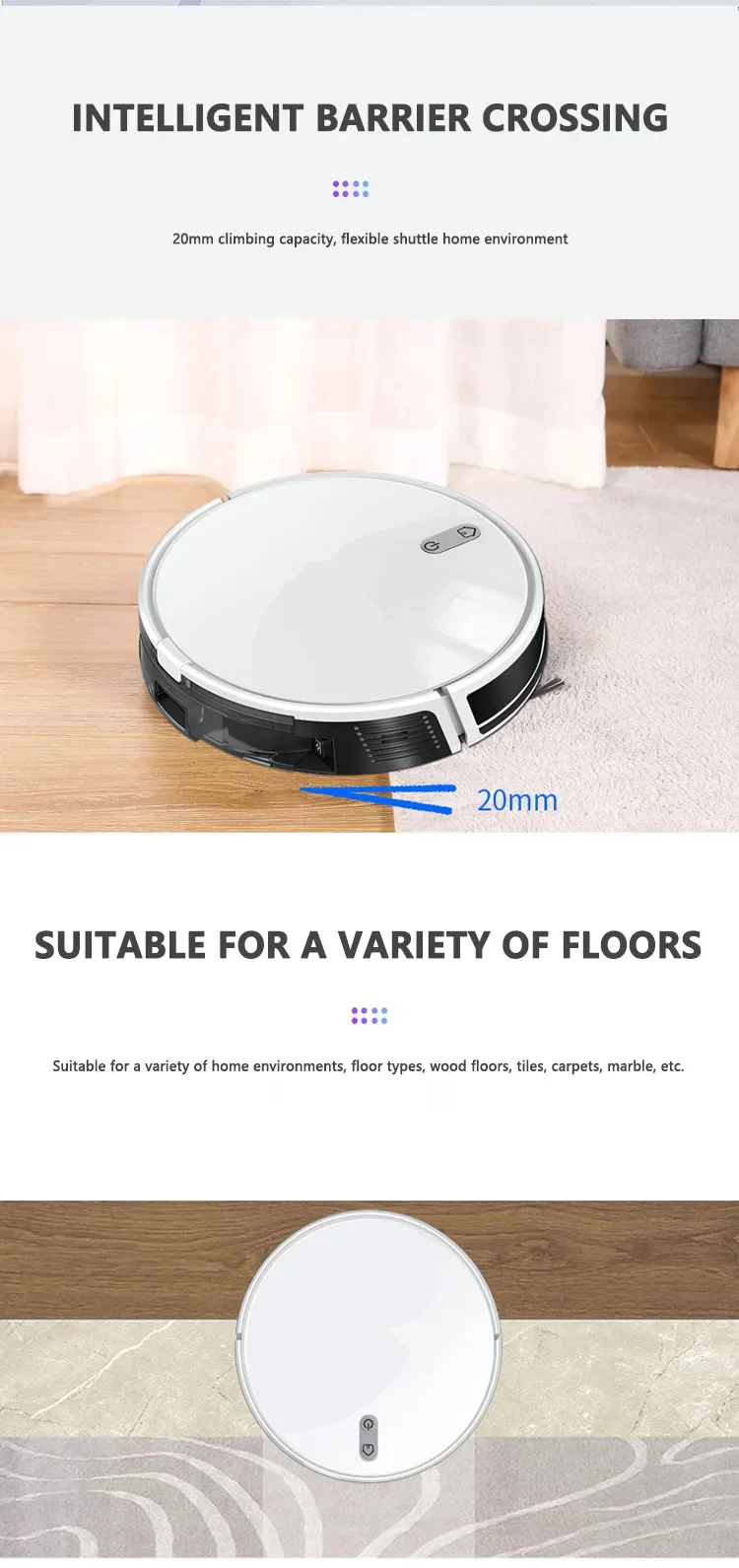 Tuya Robot Vacuum Cleaner - Smart, Powerful, and Versatile