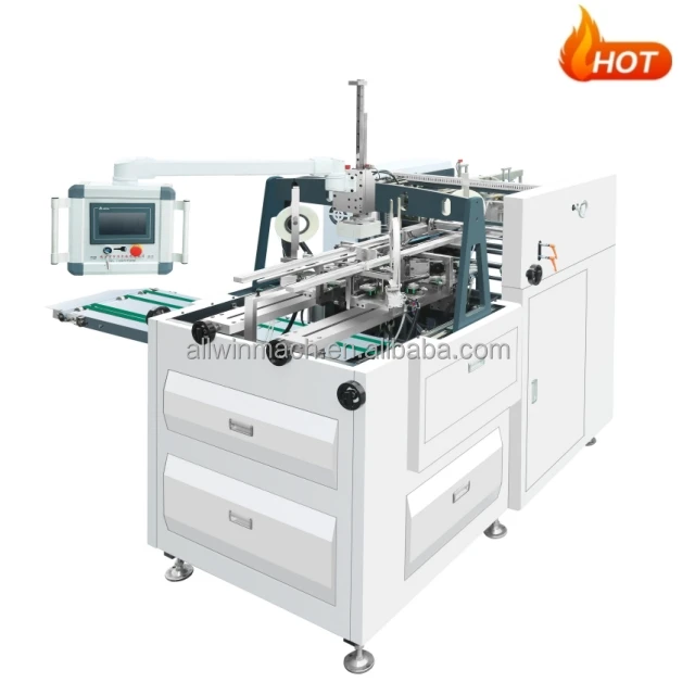 Automatic Four Corner Pasting Machine Rigid Box Making Machine Rigid ...