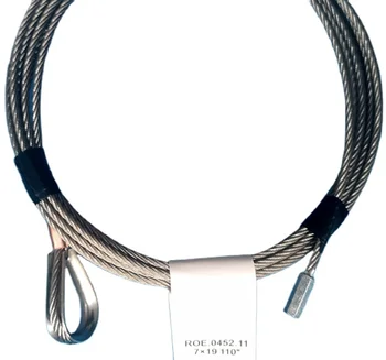 Flemish Eye Wire Rope Lifting Sling With Aluminium Ferrules - Buy Wire ...