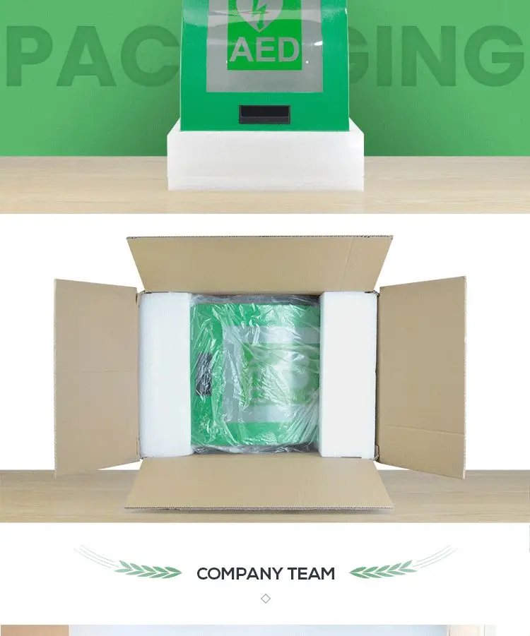 Factory Custom Wall Mouted With Heating System Portable AED Cabinet AED ...