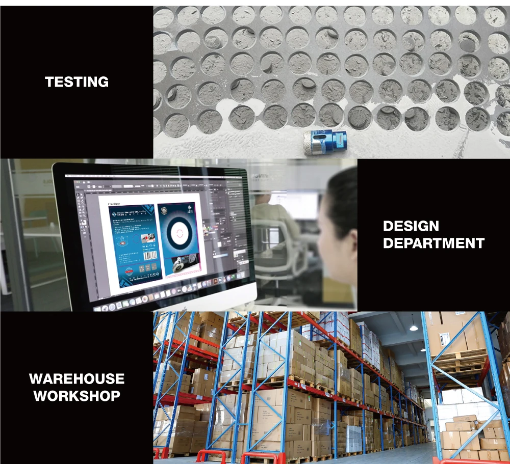 High Quality 70mm China Stone Punch Diamond Crown Core Drill Bit For ...