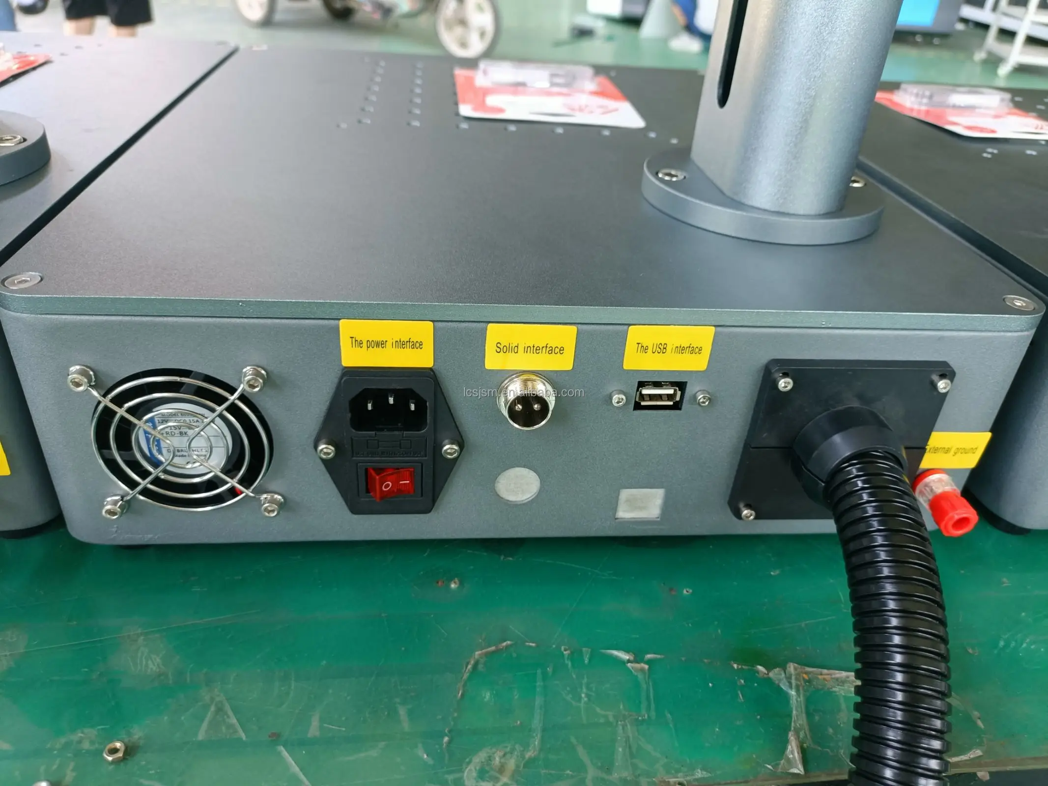 Smallest Size Portable Type 20w 30w 50w Fiber Laser Marking Machine For ...