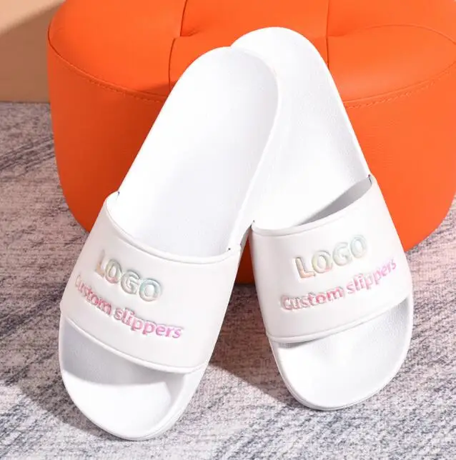 Pvc Custom Sandals Pink Slides Sandals Women,Designer Slides Oem Famous ...