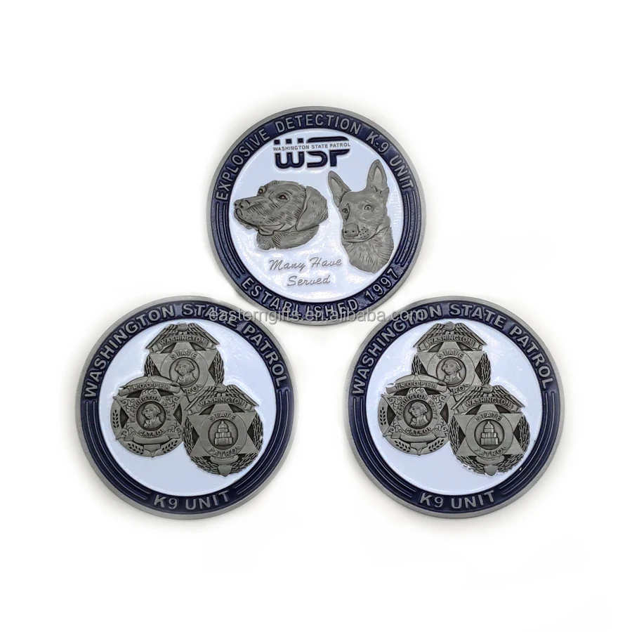 Best Selling 2D 3D Zinc Alloy Metal Coins Enamel Gold Silver Metal ...