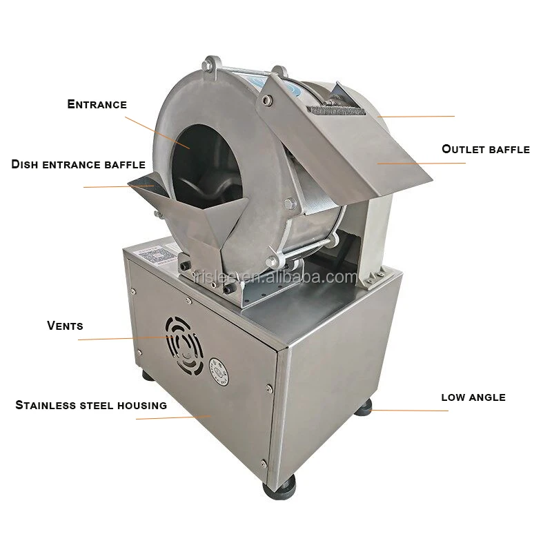 Industrial Carrot Shredder - Efficient Vegetable Cutting