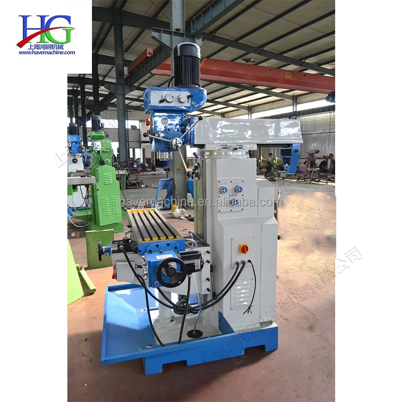 Vertical and Horizontal Rotary Head Milling Machine Multifunctional ...