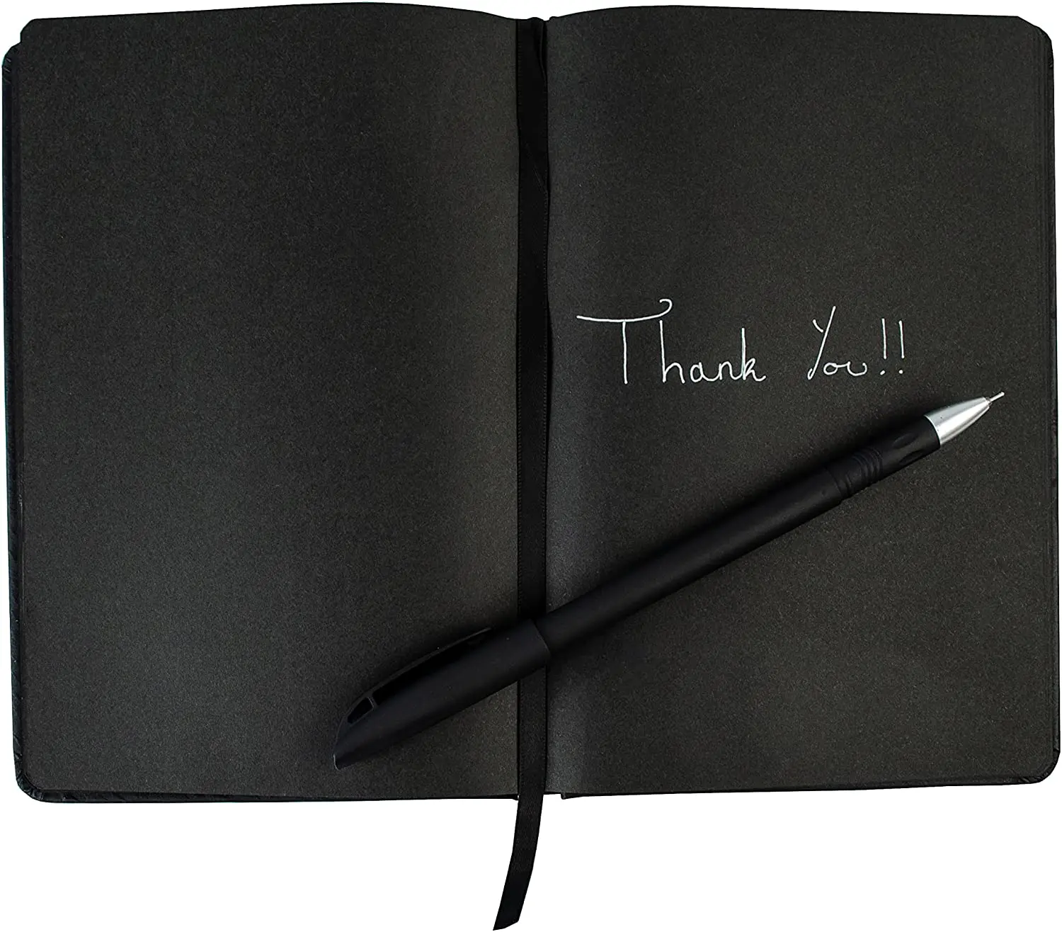 Hardcover Fancy Stationary Black Paper Notebook Custom Inner Pages ...