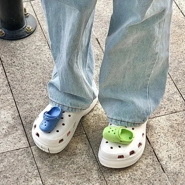 2pcs Shoes Charms Hot Sell Mini Croc Shoes Charms Unique For Croc Shoes ...