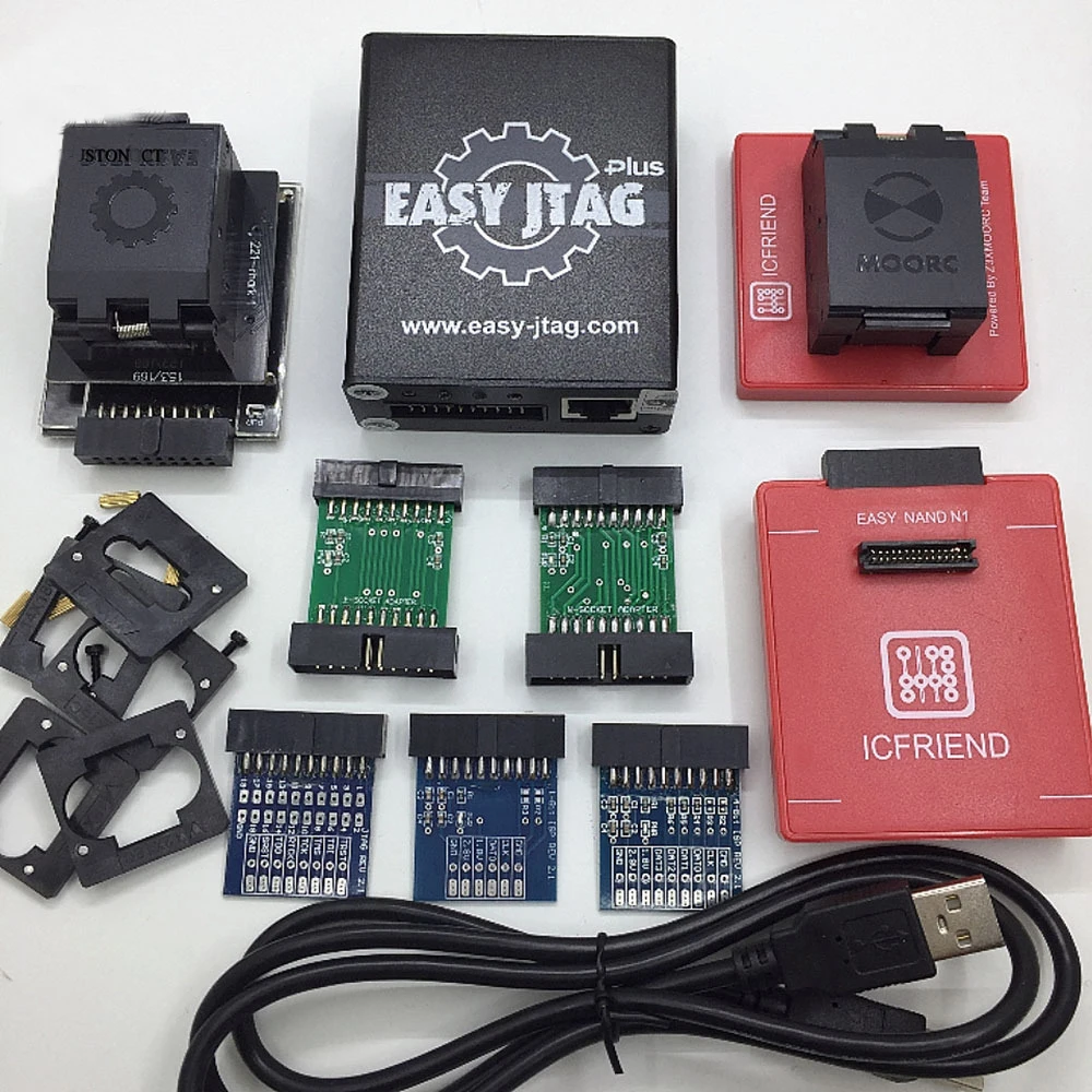 Original Z3X Easy JTAG Plus Box Full Set with EMMC UFS Socket, Ideal ...