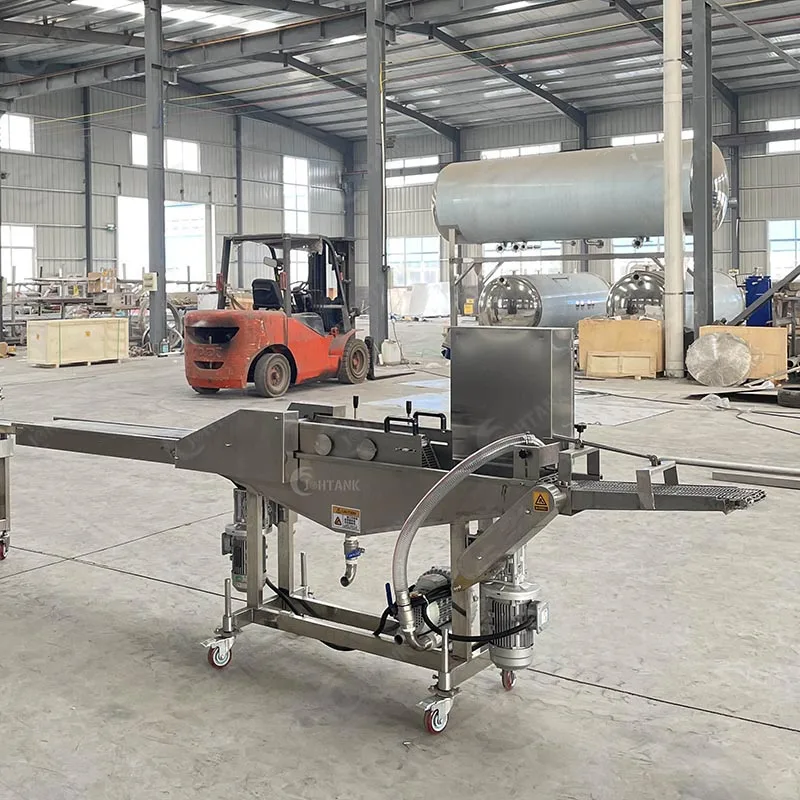Trade Automatic Chicken Batter Battering Meat Breading Breaded Coating ...