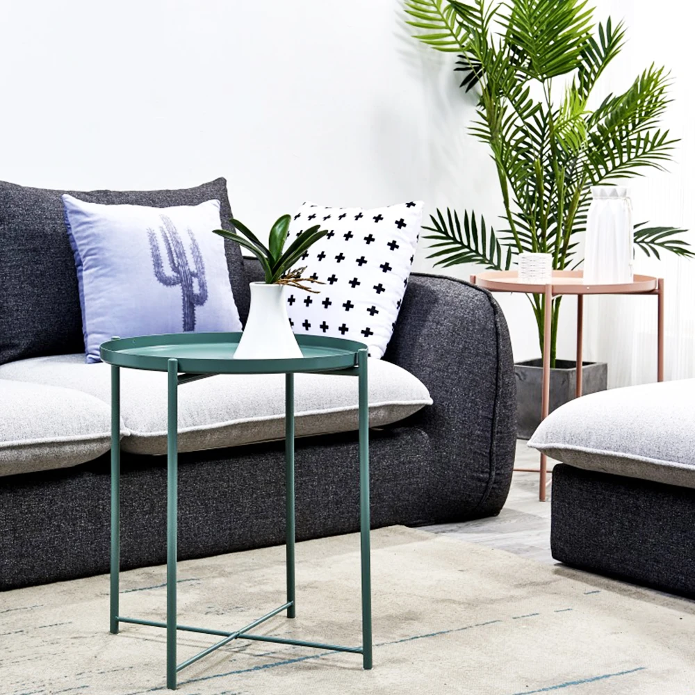 Side Tea Table Modern Living Room Side Marble Tea Table Wholesale Gold ...