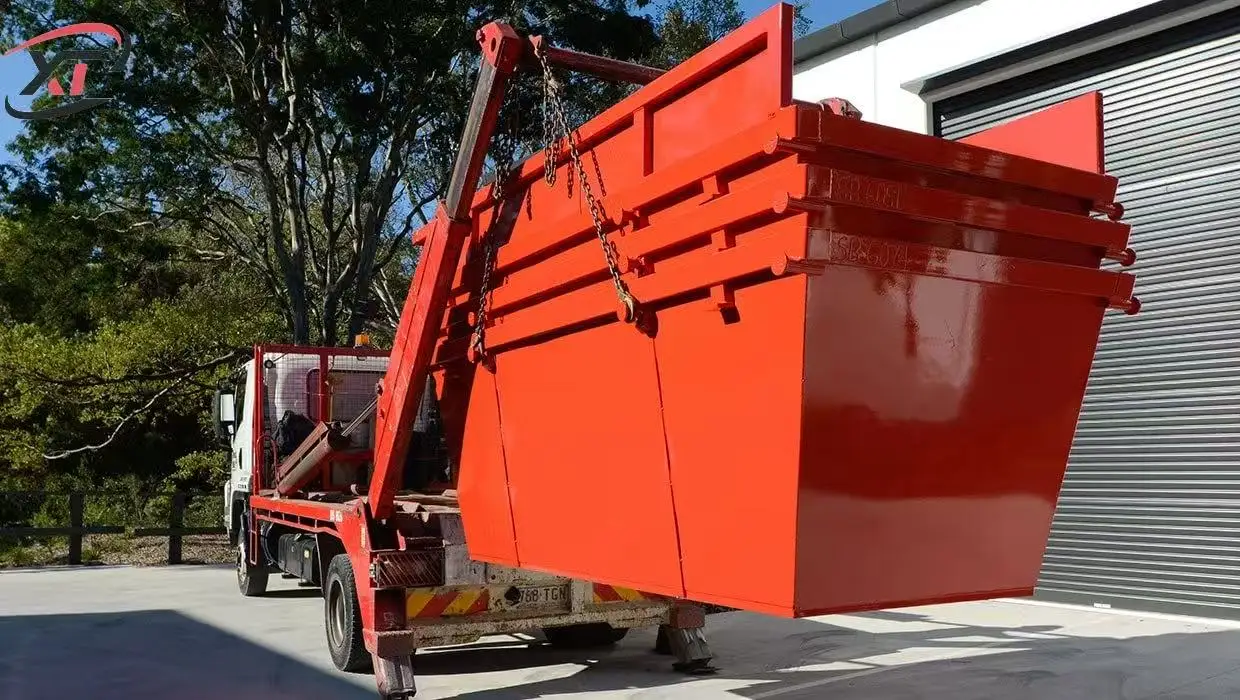 Customized Hook Lift Skip Bins Scrap Skip Bin Garbage Container Hook ...