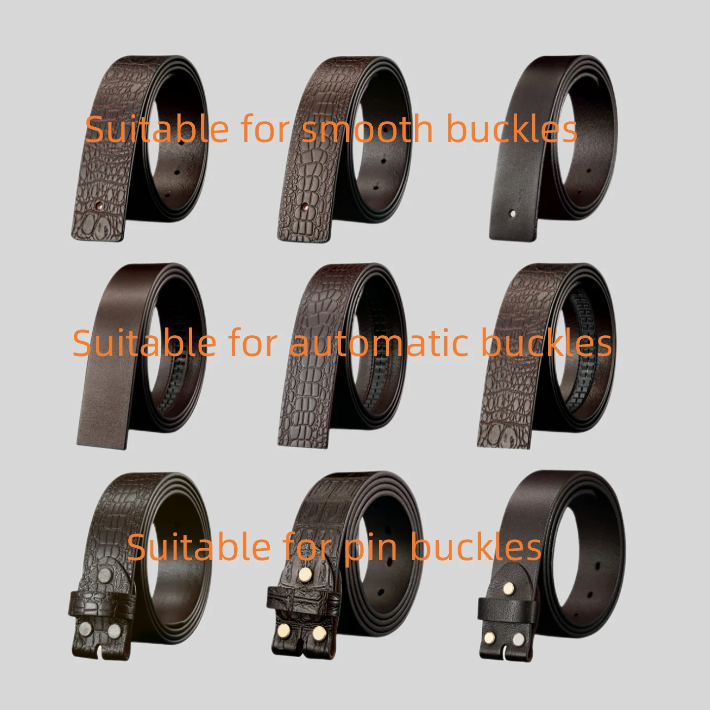 Factory Wholesale In Stock Custom Logo Metal Stainless Steel Belt ...