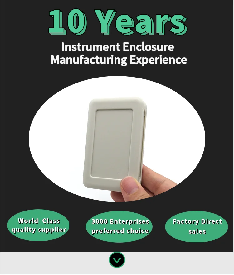 85*53*17mm Abs Handheld Plastic Project Case Electronics Housing ...