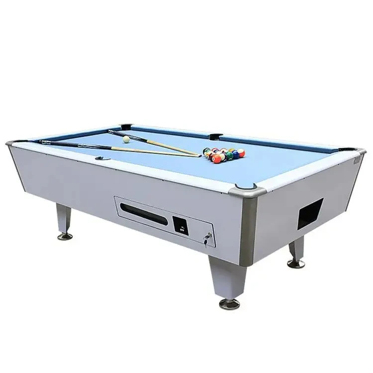 Cheap White Commercial Professinal 7ft 8ft Coin-operated Pool Table ...
