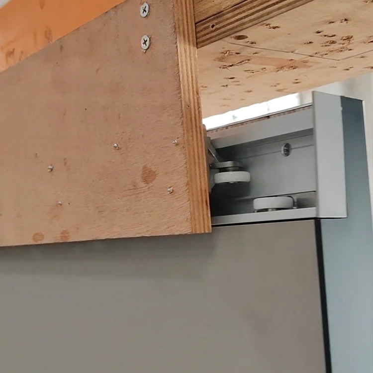 HDSAFE Sliding Solid Wood Door - Interior Trackless Design