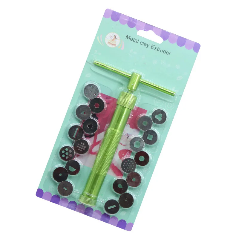 Professional Ultimate Clay Extruder with 20 Shapes Discs