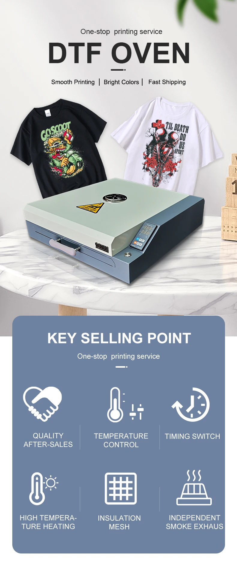 2024 A3 Mini Oven - Efficient DTF Printing Solutions