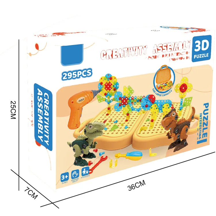 Stem Building Toys Screwdriver Tool Mosaic Puzzle 3d Jigsaw Puzzle ...