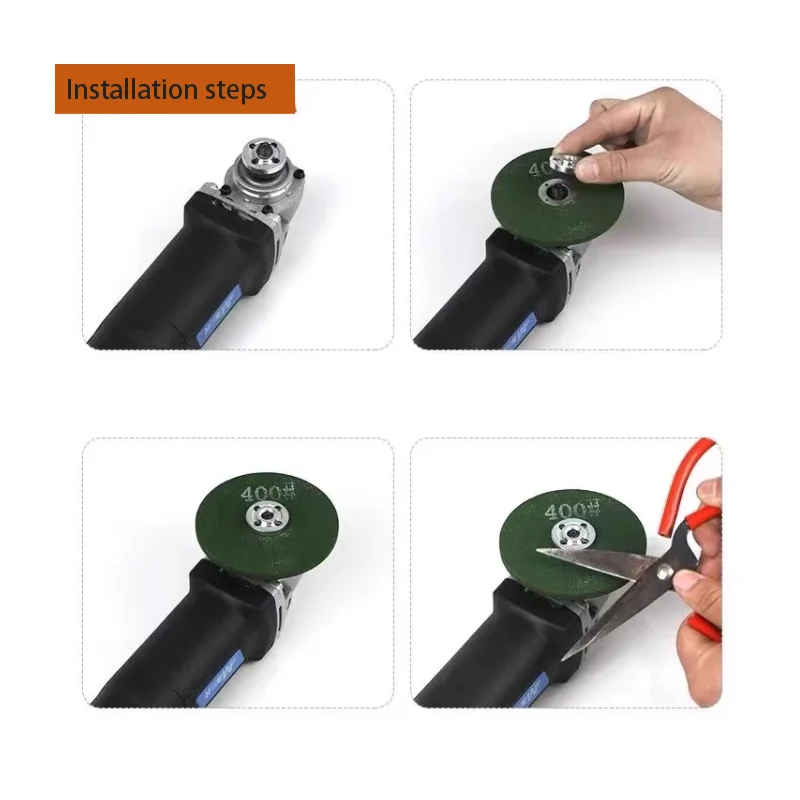 Customizable 16mm Aperture Round Grinding Wheel Connecting Rod Hand ...