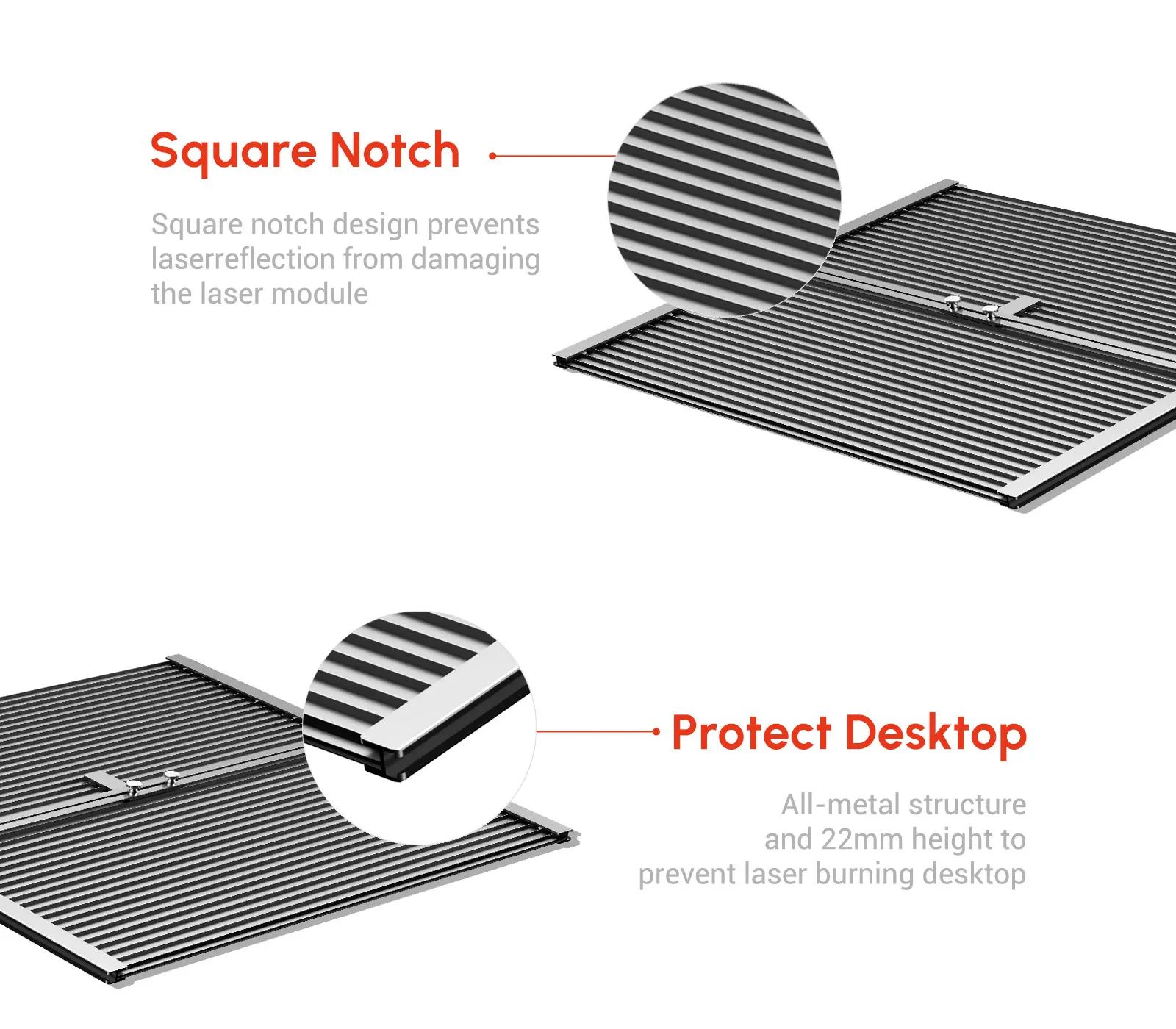 Customized Size Working Area Panel Board Platform Honeycomb Working ...