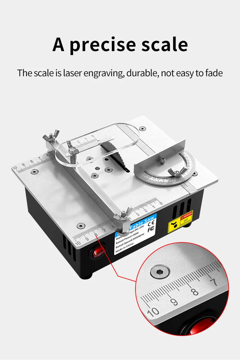 Mini Table Saw - Versatile DIY Cutting Tool for Woodworking
