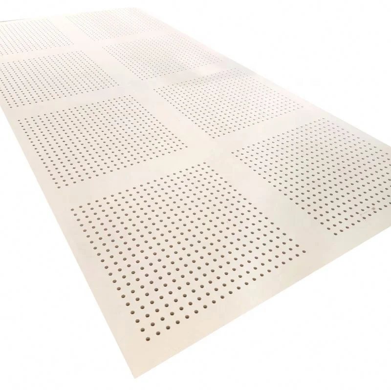 Perforated plasterboard.acoustical acoustic gypsum board ceiling panel ...