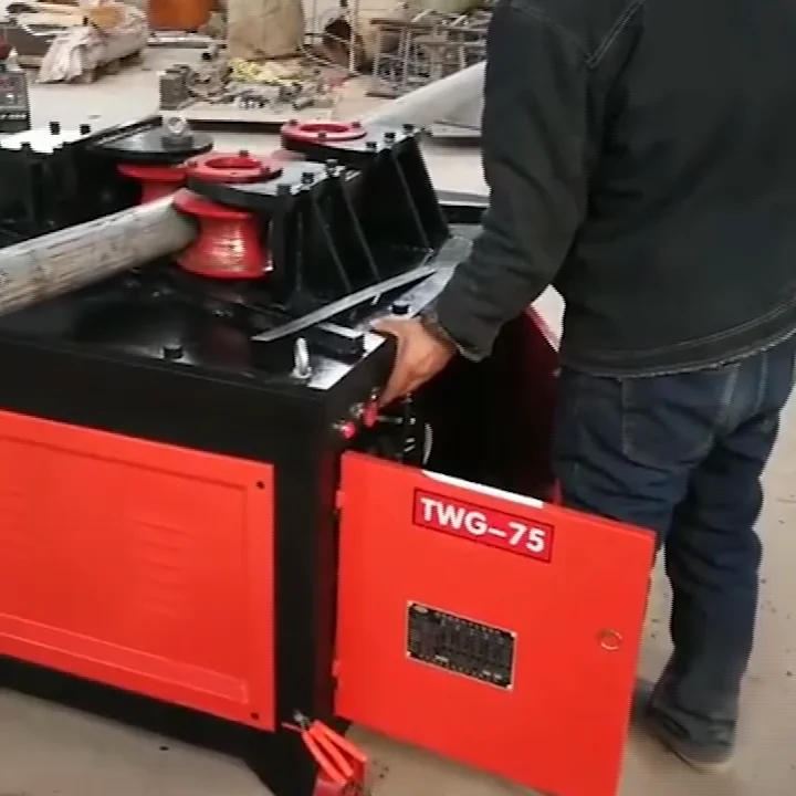 Large Pipe Hydraulic Automatic Arc Circle Bending Machines For Pipe And ...