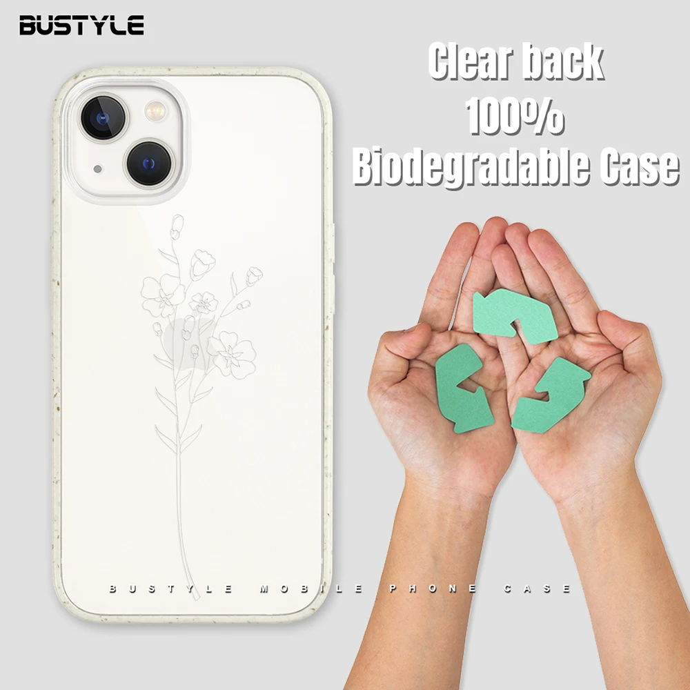 Smartphoneengraving Logo Transparent Fully Biodegradable Phonecase For ...