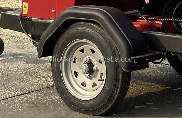 6 Inch Capacity 25hp Twin Cylinder Gasoline Engine Wood Chipper DCH6