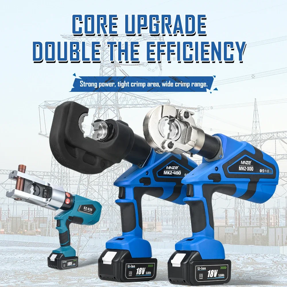 Customization Hydraulic Crimper MKZ-300 Electric Battery