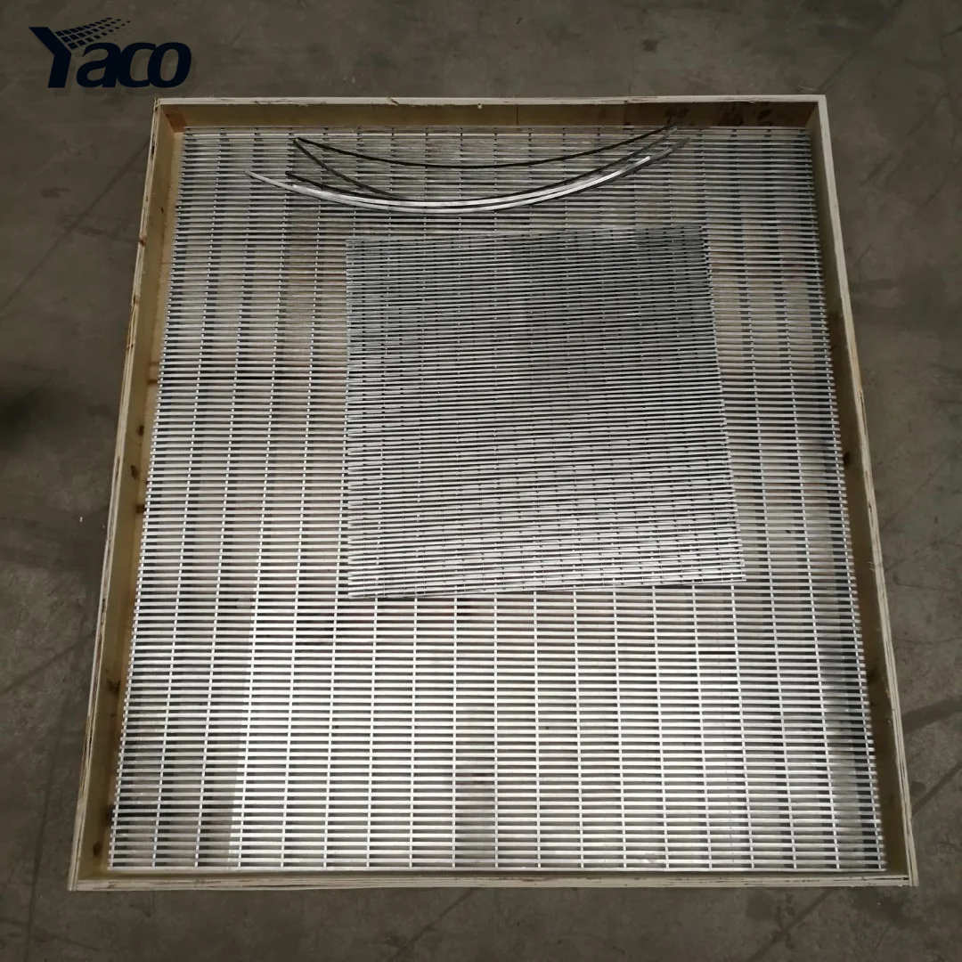 304 316l Ss Wedge Wire Screen Fish Ponds Aquaculture Static Sieve ...