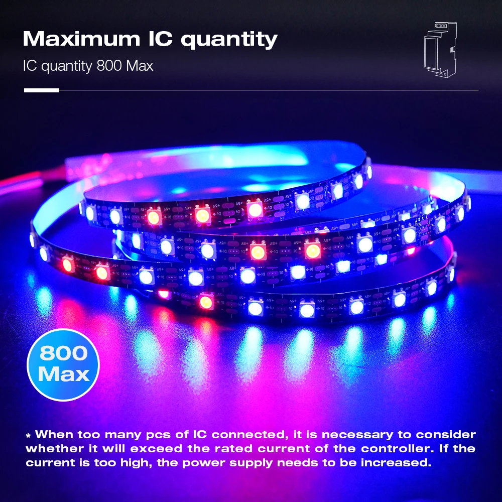 Smartphone-controlled WLED Controller - Gledopto's DIY LED System