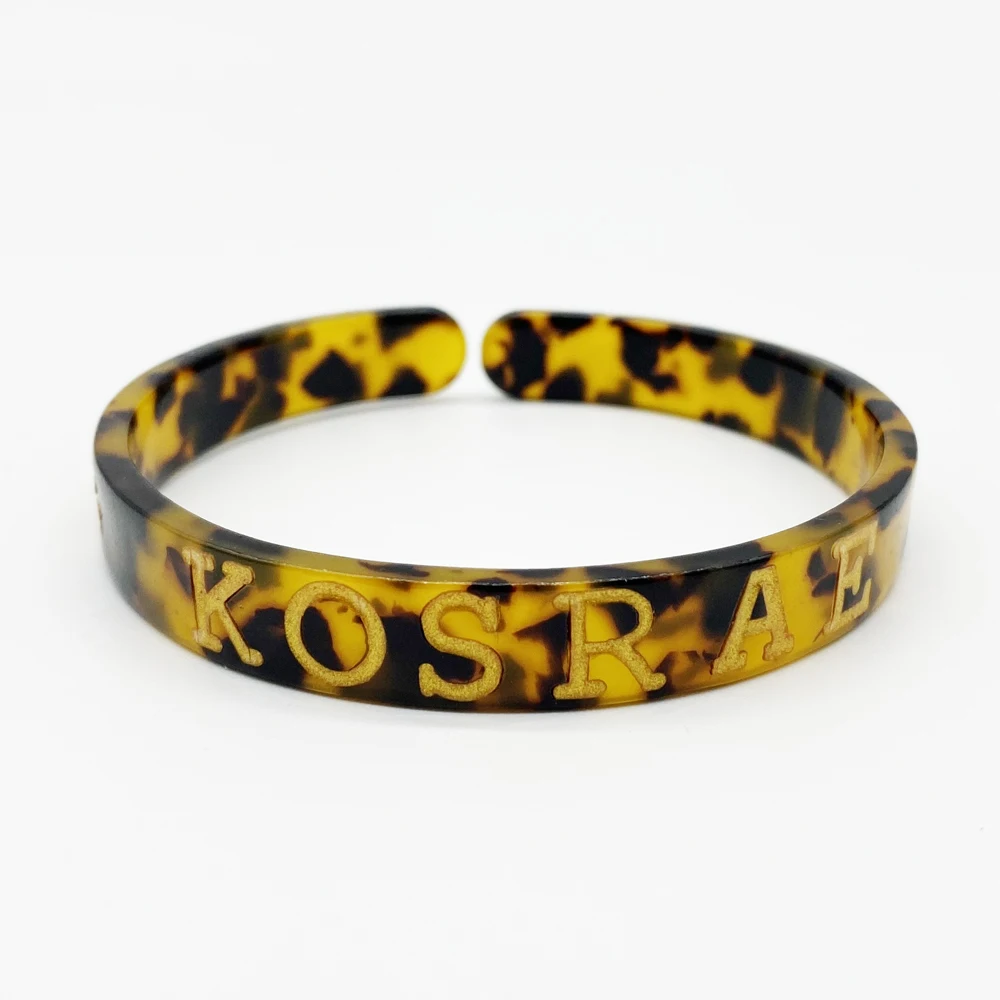 Shop Our Fashion Tortoiseshell Acrylic Bangles for Pacific Islands