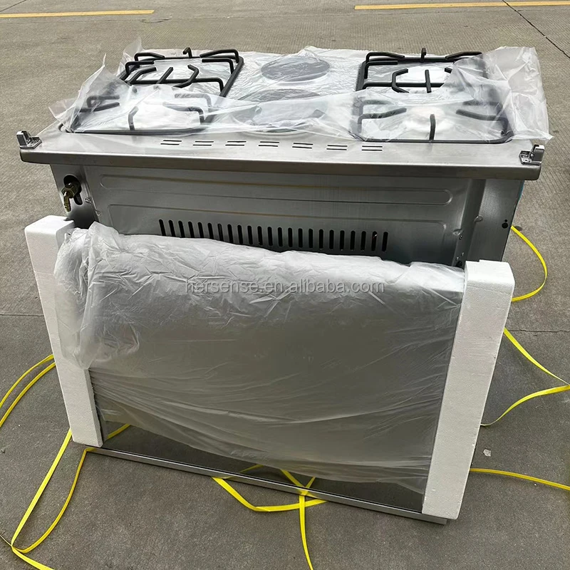 Multi-function Gas Stove with Oven - 6 Burner Cooking Power