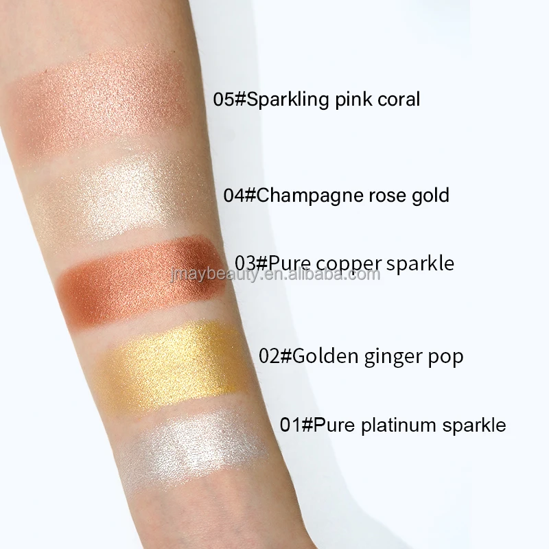 Private Label Pressed Powder Highlighters - Durable & Shimmering