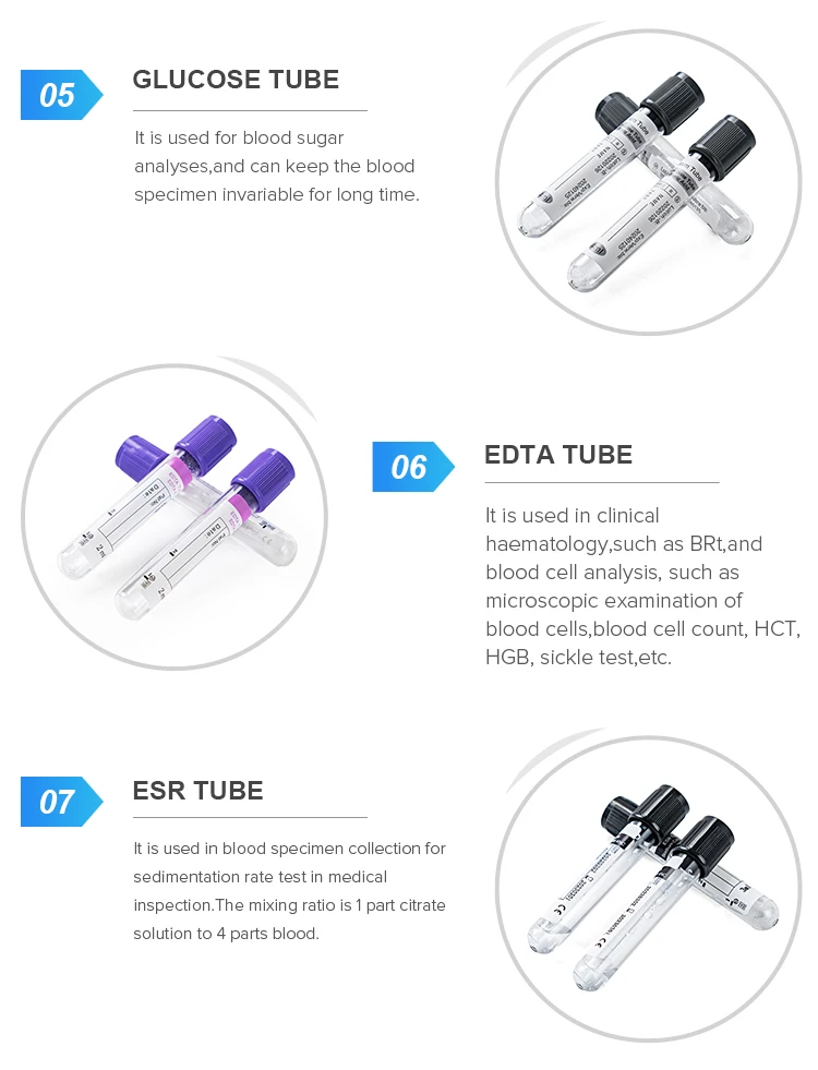 Blood Collection Tube-blue Pt Tube Sodium Citrate Tube - Buy Blue Blood ...