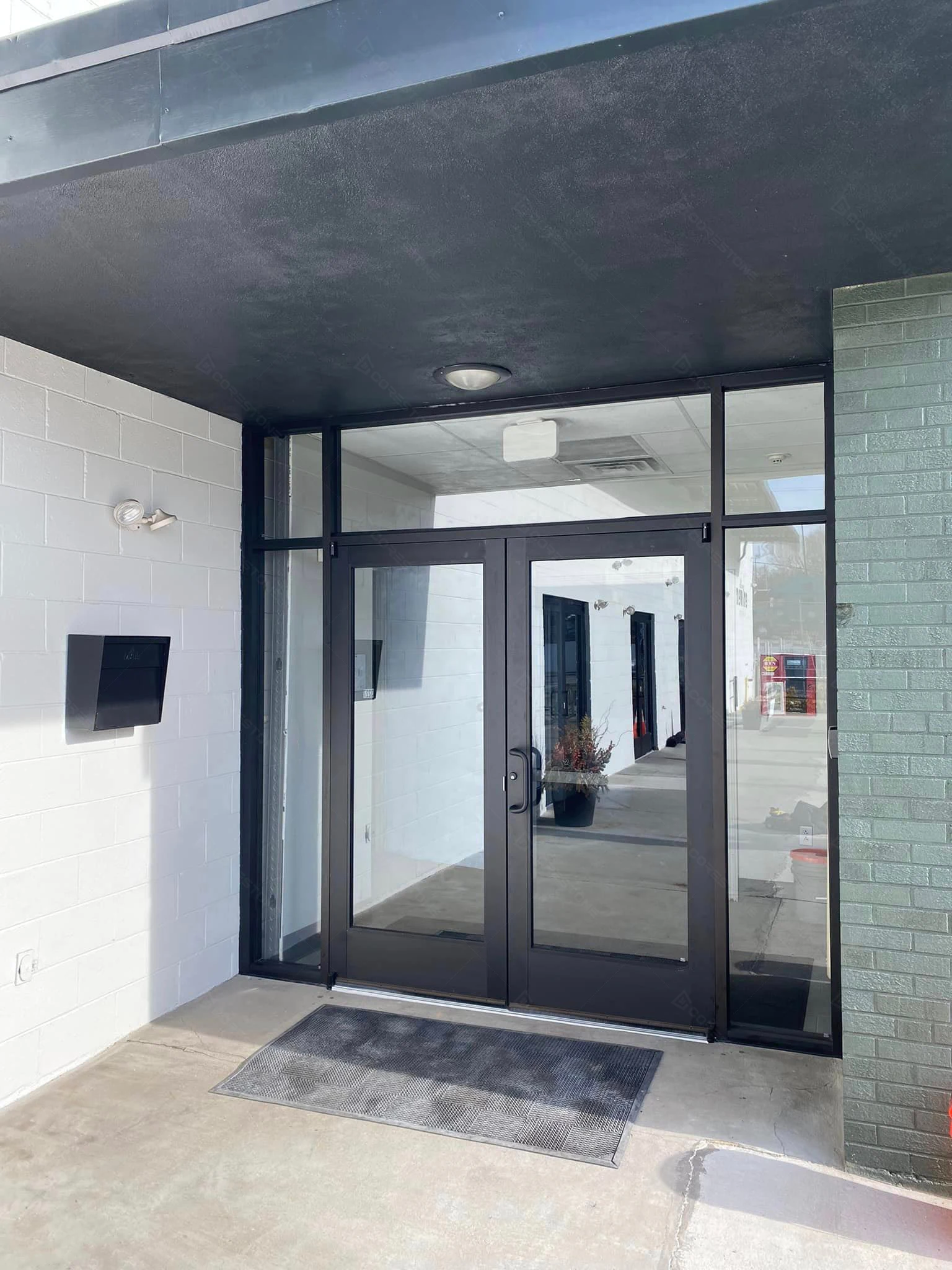 American Standard Modern Commercial Store Front Door Aluminum Swing ...