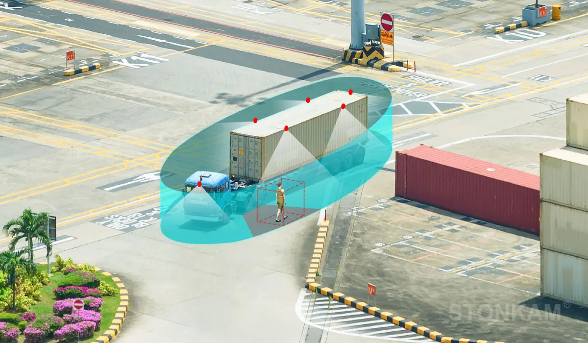 STONKAM 6 Way 1080P 360 Truck Vehicle Camera HD for Surveillance