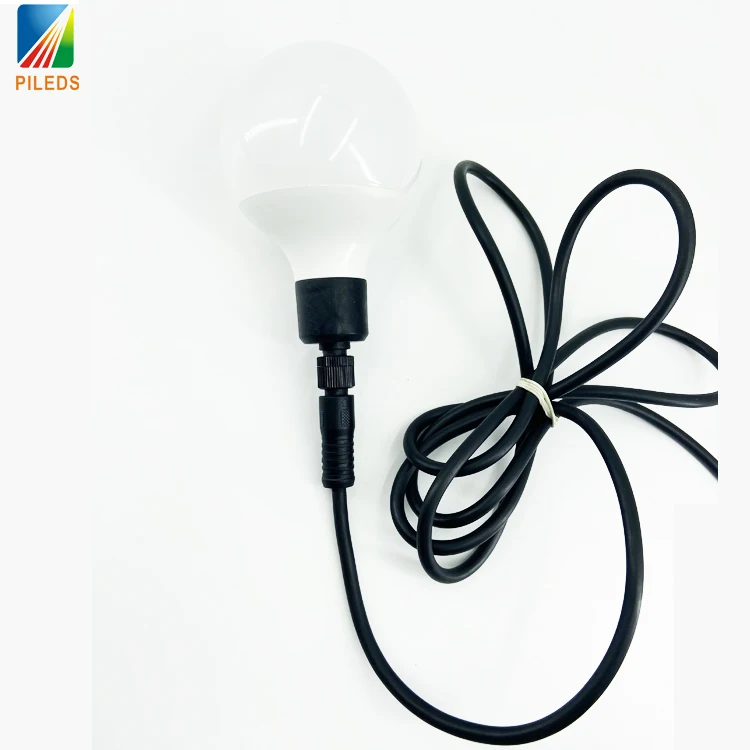 360degree 3D Addressable RGB 80mm Festoon Bulb Light Led RGB Light Bulb ...