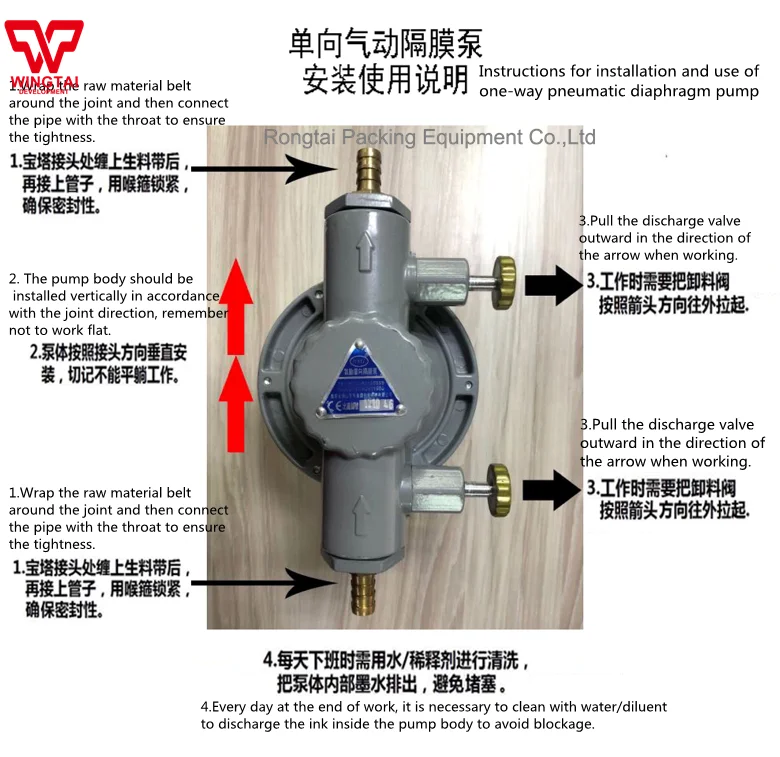 BML-5 Pneumatic Ink Circulation Pump for Flexo Printing
