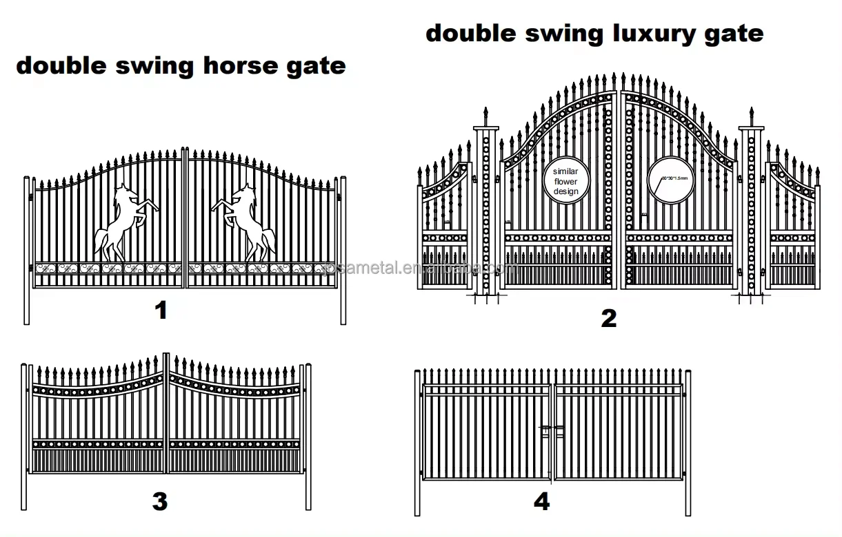 Simple Steel Fence Grill Design Iron Steel Fence Panels Steel Fence ...
