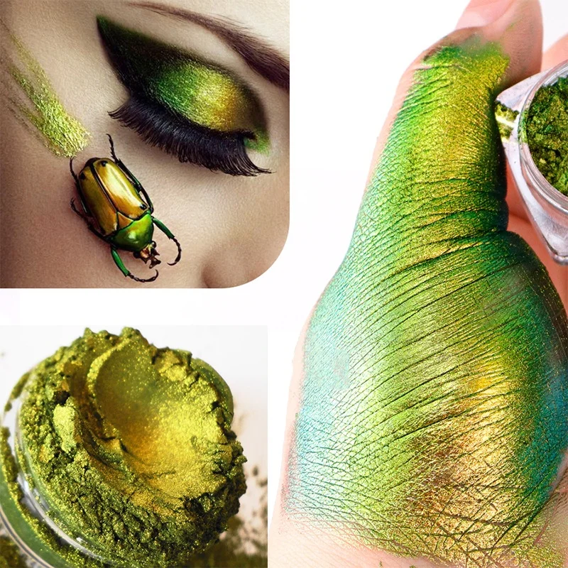 Polychromatic Refraction Chameleon Pigment High Quality Multichrome Eye ...